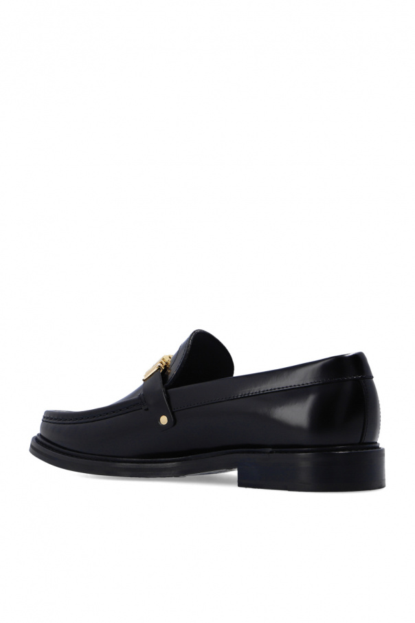 Loafers with logo Moschino - SchaferandweinerShops GB Loafers with logo Moschino - SchaferandweinerShops GB